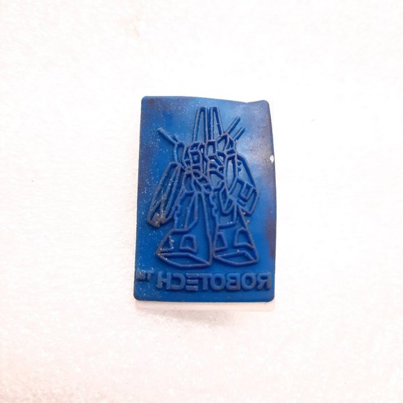 Toys | Vintage Macross Robotech Robot Stamp Replacement Part Blue White ...